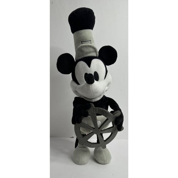 Disney | Toys | Disney Mickey Mouse Steamboat Willie 7 Inch Plush Read ...